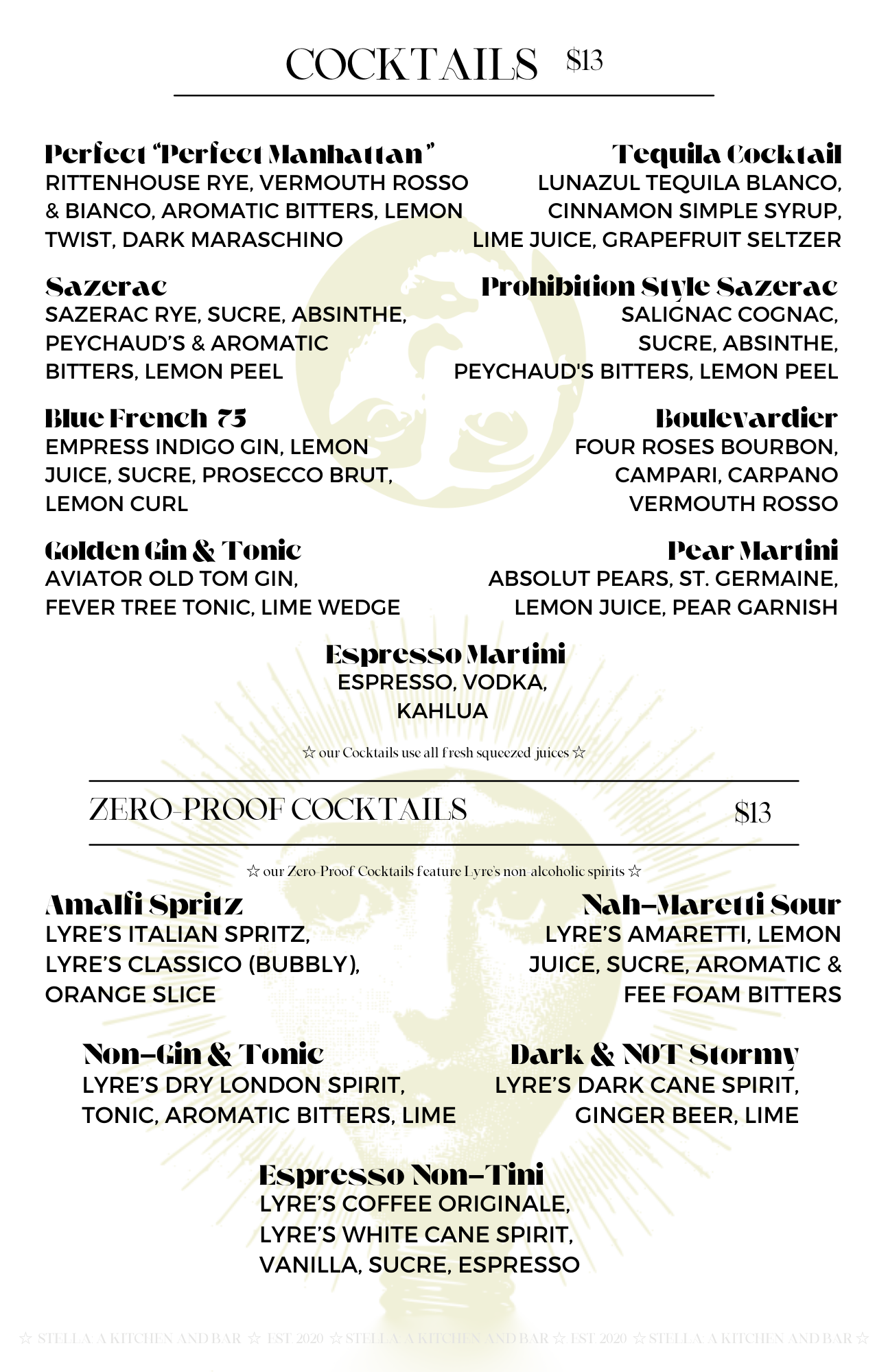 BAR – Stella: A Kitchen and Bar