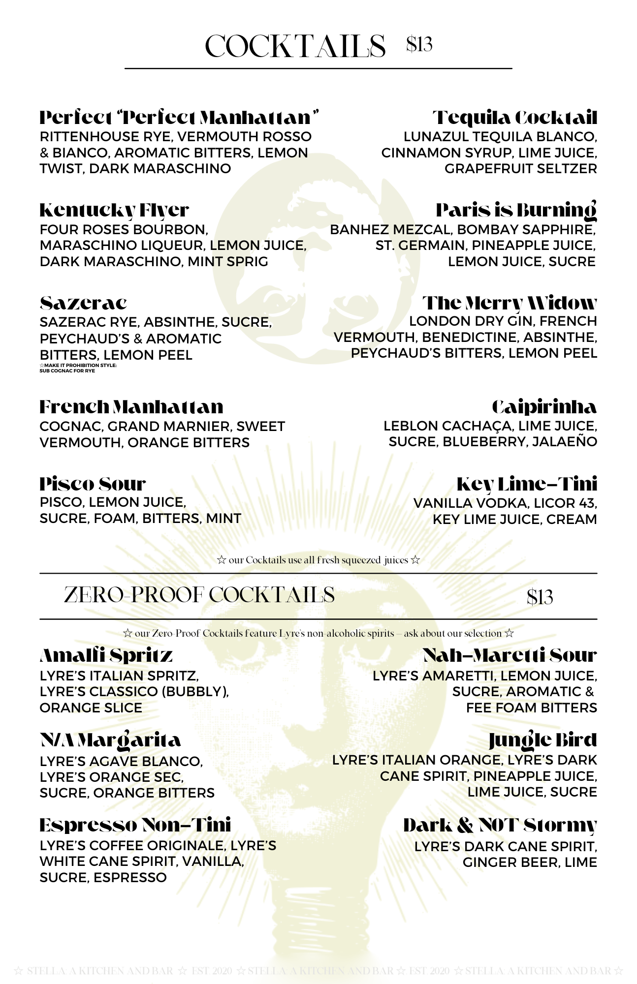 BAR – Stella: A Kitchen and Bar